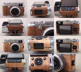 Walnut and Cherry Wood Coverings for the Fujifilm X100 | PetaPixel
