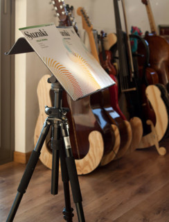 How to Turn Your Tripod Into a Makeshift Music Stand | PetaPixel