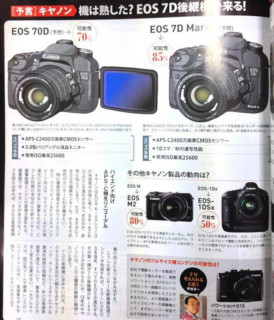 Japanese Magazine Predictions for Canon and Nikon Camera Launches in ...