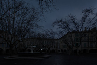 Photos of a World in Darkness Illuminated by Single Sources of Light ...