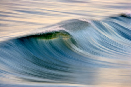 Photographs of Ocean Waves Captured With a Long Lens and Slow Shutter ...