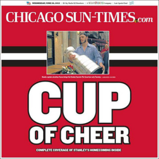 Chicago Tribune and Sun-Times Covers After the Stanley Cup Finals ...