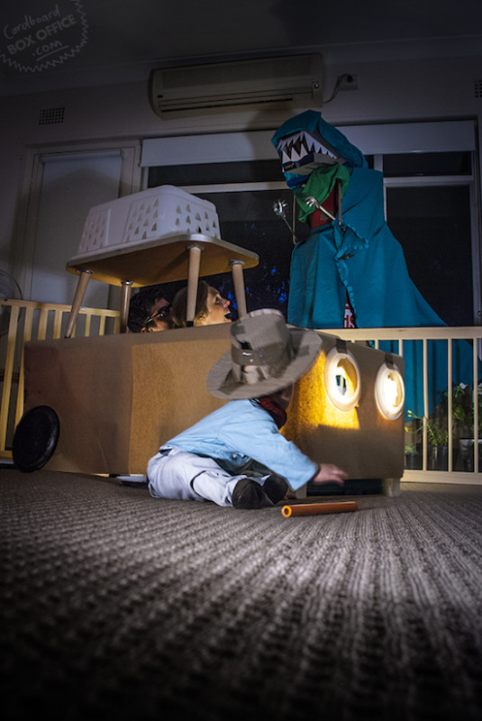 Parents Recreate Famous Film Scenes with Cardboard Boxes and Their Baby ...