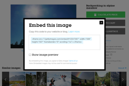 Getty's New Embed Tool Makes Millions of Photos Free to Use Non ...