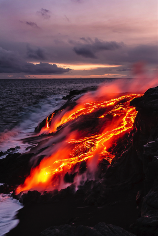 7 Photo Tips for Capturing Epic Lava Shots 100% In-Camera | PetaPixel