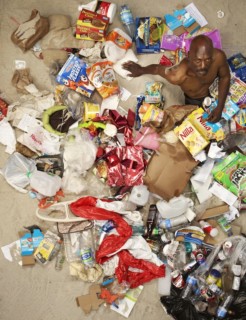 Personifying the Waste Problem: Photos of People Lying in 7 Days of ...