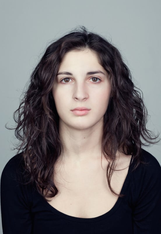 Eerie Portraits Created by Combining Two Different Half-Faces Into a ...