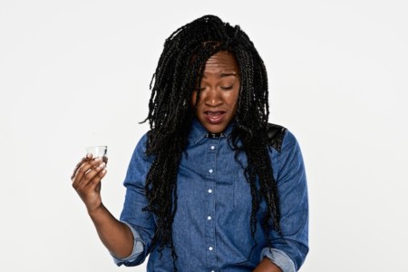 Shot Face: Portraits of People Captured Immediately After Taking a Shot ...