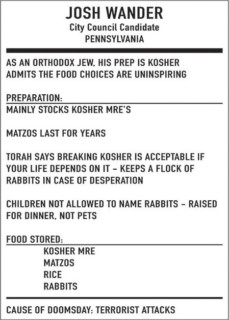 Photos of the Meals Doomsday Preppers Would Eat In the Event of an ...