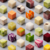 This is a Real Photo of Food Cut Into Perfect Cubes | PetaPixel