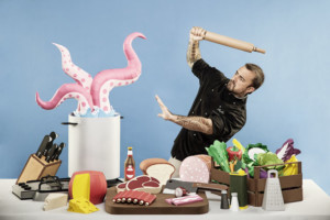 Creative Portraits That Use Handmade Paper Props | PetaPixel