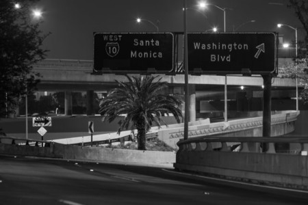 Photos Taken on Empty Los Angeles Freeways in the Dead of Night | PetaPixel