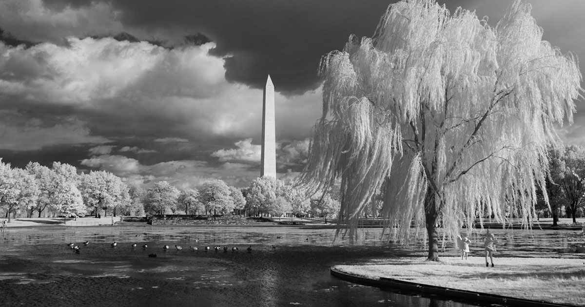 These Infrared Photos of Washington, D.C. Show the Capital in a New ...