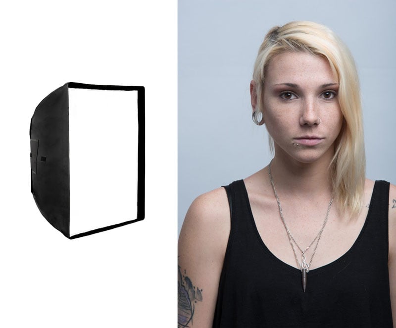 This is What Different Light Modifiers Do for Studio Portraits | PetaPixel