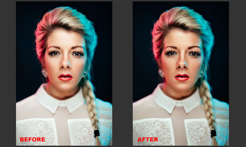 How to Quickly and Easily Remove Harsh Highlights in Photoshop | PetaPixel