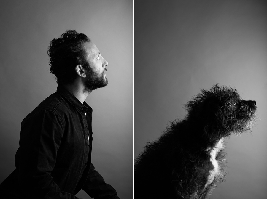 Fun Portraits of a Man and His Dog Doing the Same Things | PetaPixel