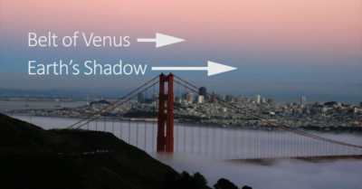 Photograph Earth's Shadow in the Sky at Sunrise and Sunset | PetaPixel