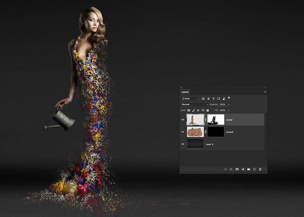 Photoshop Tutorial: How to Make Your Model Look Like They're Dissolving ...