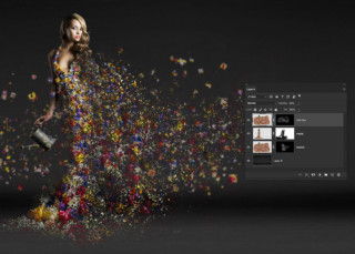 Photoshop Tutorial: How to Make Your Model Look Like They're Dissolving ...