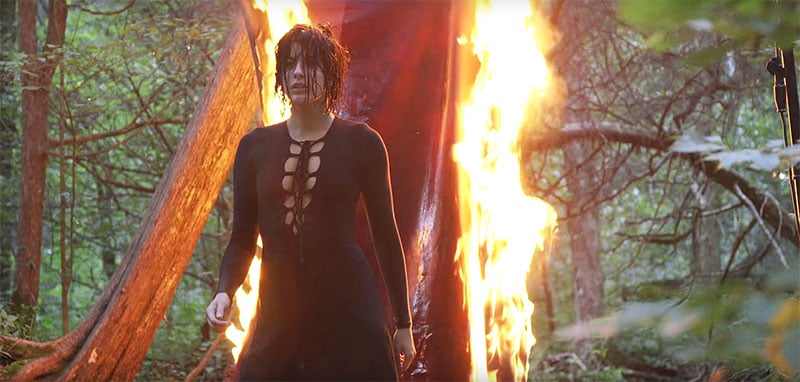 How I Photographed a Model with Fire and Water | PetaPixel