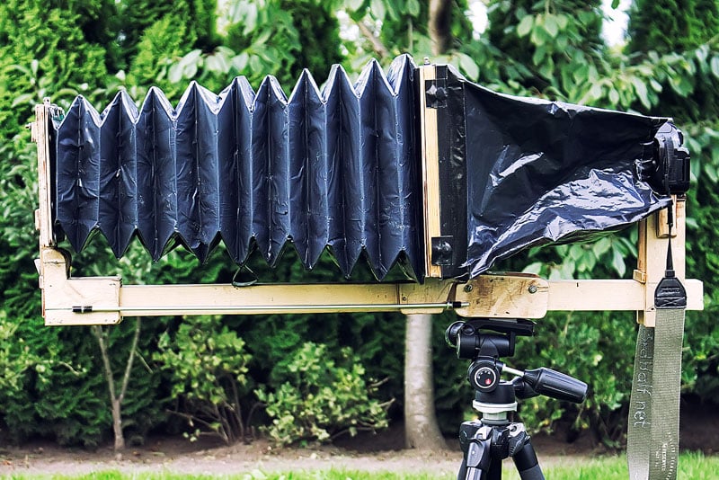 This Large Format Camera Was Built with Garage Scraps and a DSLR ...