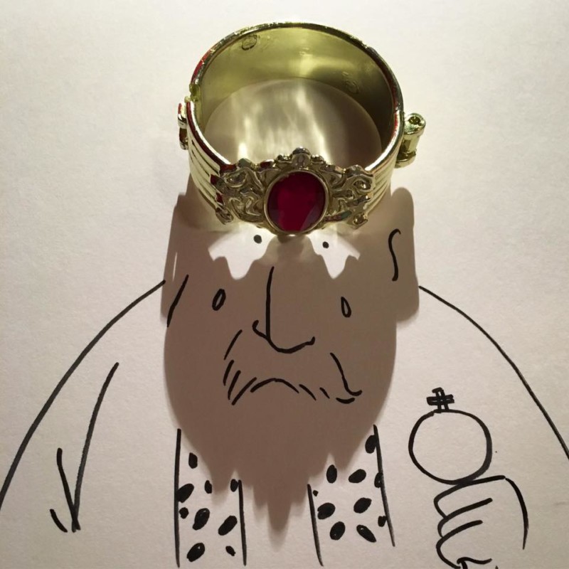 These Clever Photos Combine Objects, Shadows, and Drawings | PetaPixel