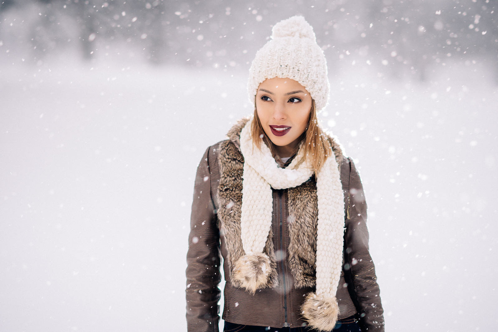Capturing Gorgeous Portraits in the Snow with the Sony a6500 | PetaPixel