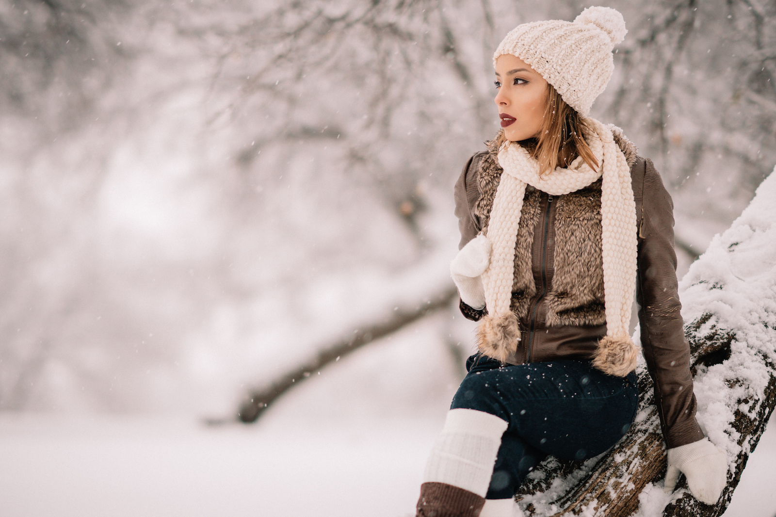 Capturing Gorgeous Portraits in the Snow with the Sony a6500 | PetaPixel