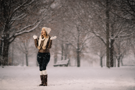 Capturing Gorgeous Portraits in the Snow with the Sony a6500 | PetaPixel