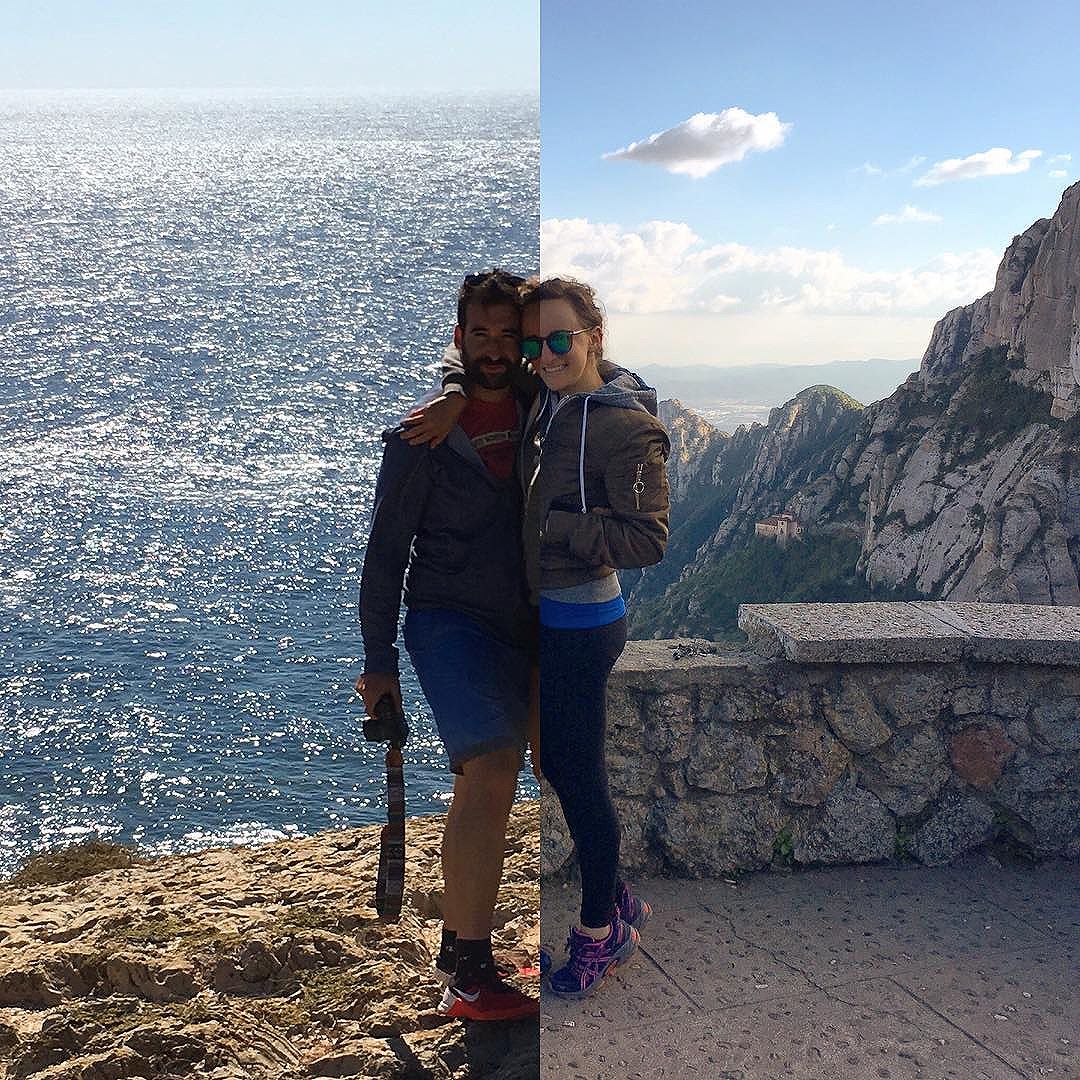 Creative Couple's Photos 'Meet in the Middle' as they Travel the World ...