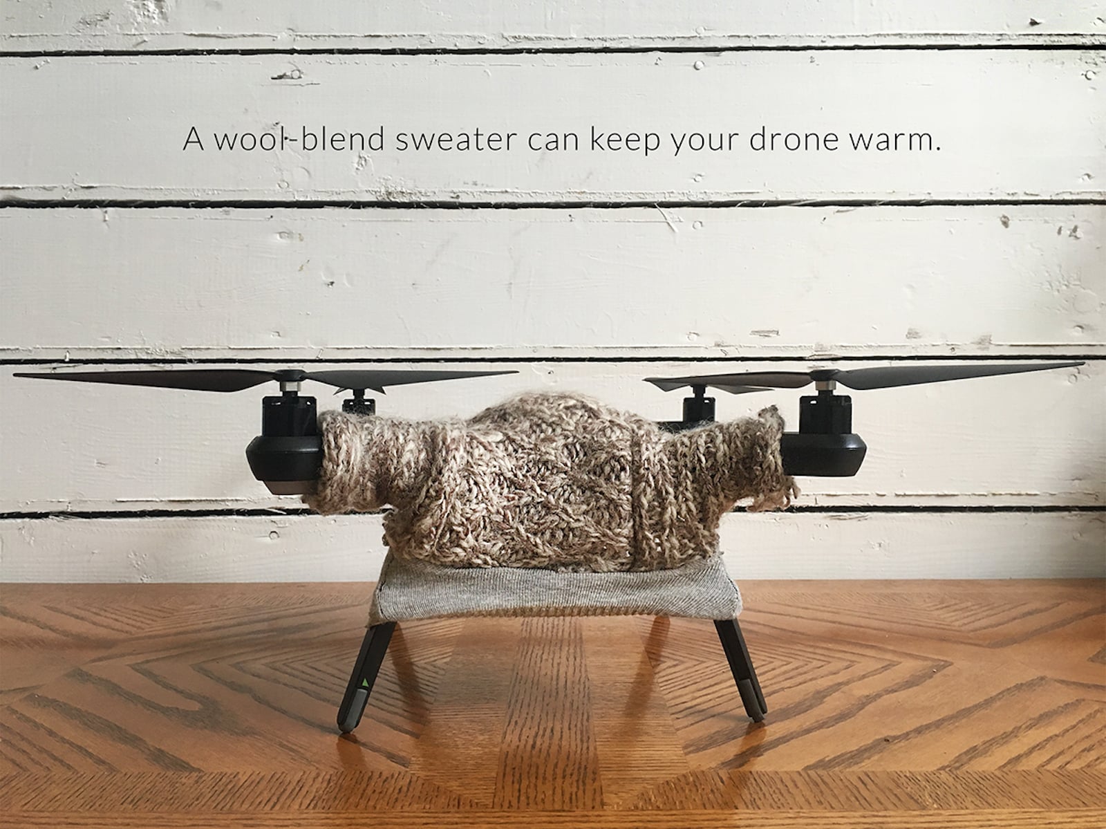 These Weird Drone Sweaters Claim to Keep Your Drone Warm... and Stylish ...
