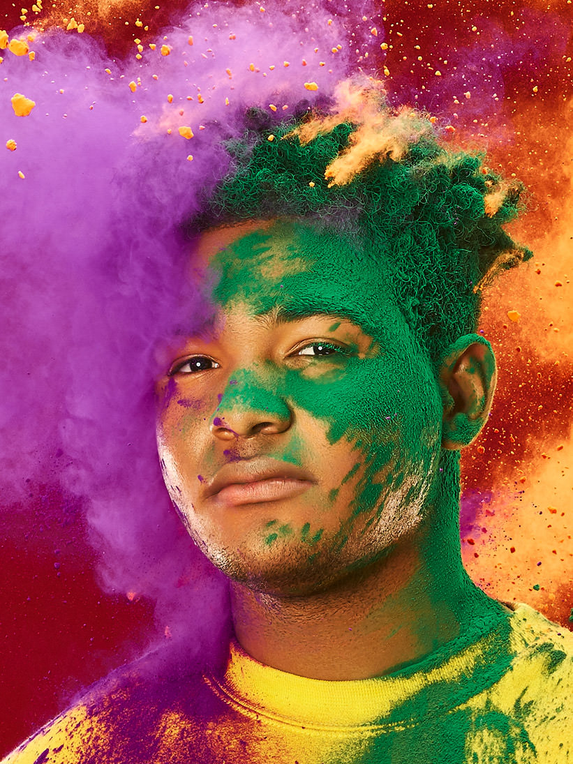 Shooting Colored Powder Portraits for McDonald's | PetaPixel