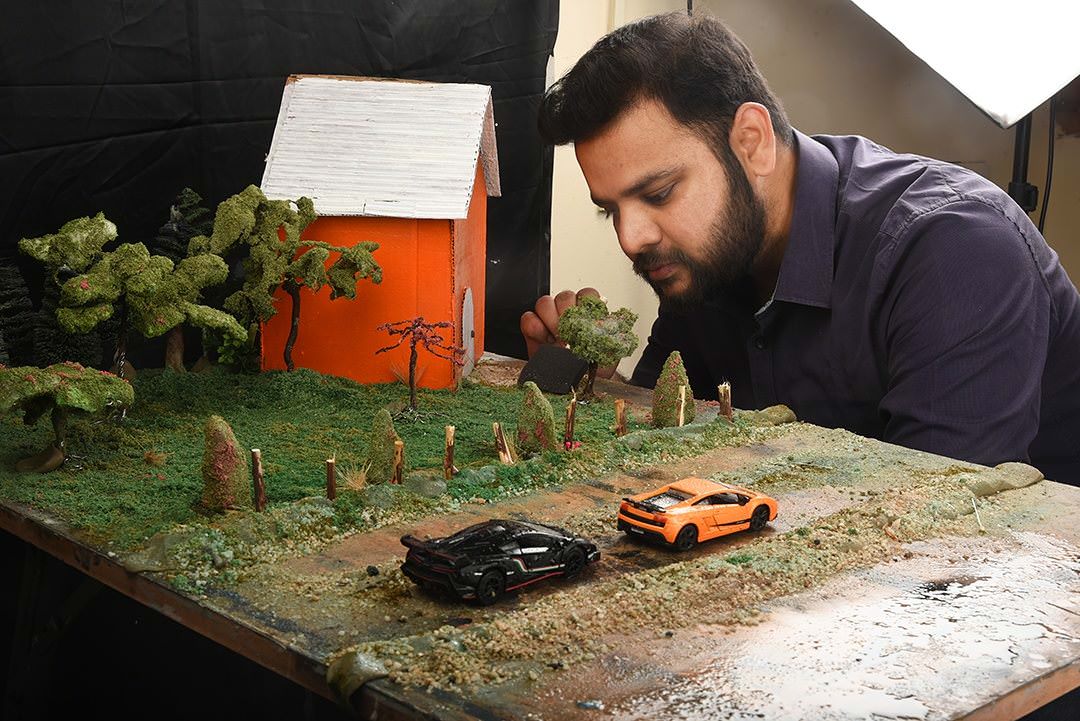 This Photographer Creates Tiny Sets to Shoot 'Outdoor' Photos | PetaPixel