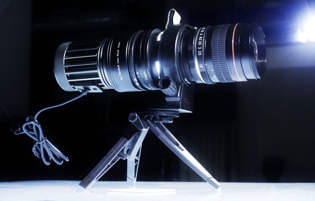 VISIO Turns Your Camera Lens Into a Photo Projector | PetaPixel