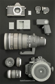 This Olympus Camera Kit Was Made Entirely Out of Paper | PetaPixel