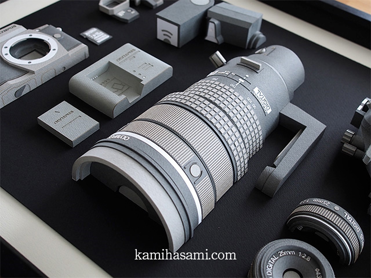 This Olympus Camera Kit Was Made Entirely Out of Paper | PetaPixel