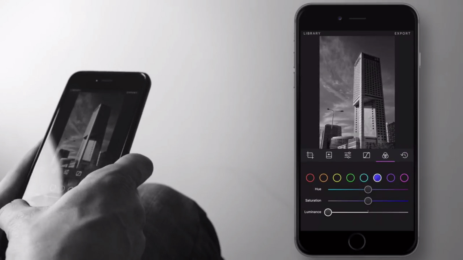 How to Edit Dramatic B&W Photos on Mobile with Curves and HSL Sliders ...