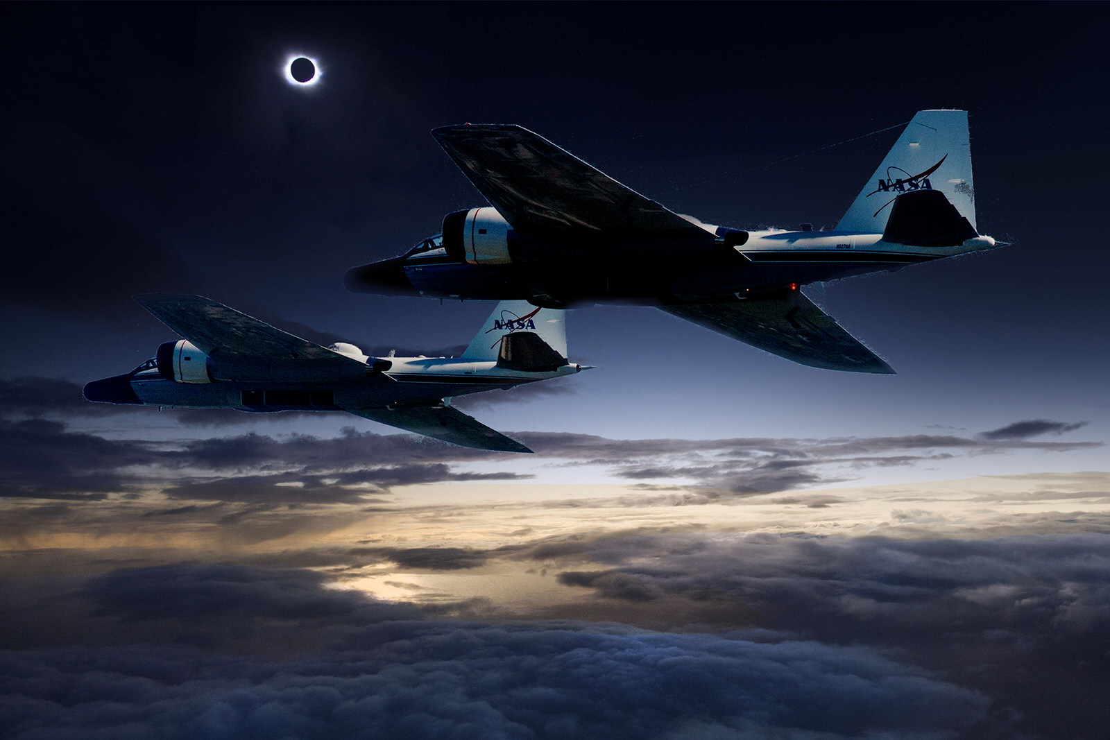 NASA to Chase Solar Eclipse with Jets for Clearest Ever Photos of ...
