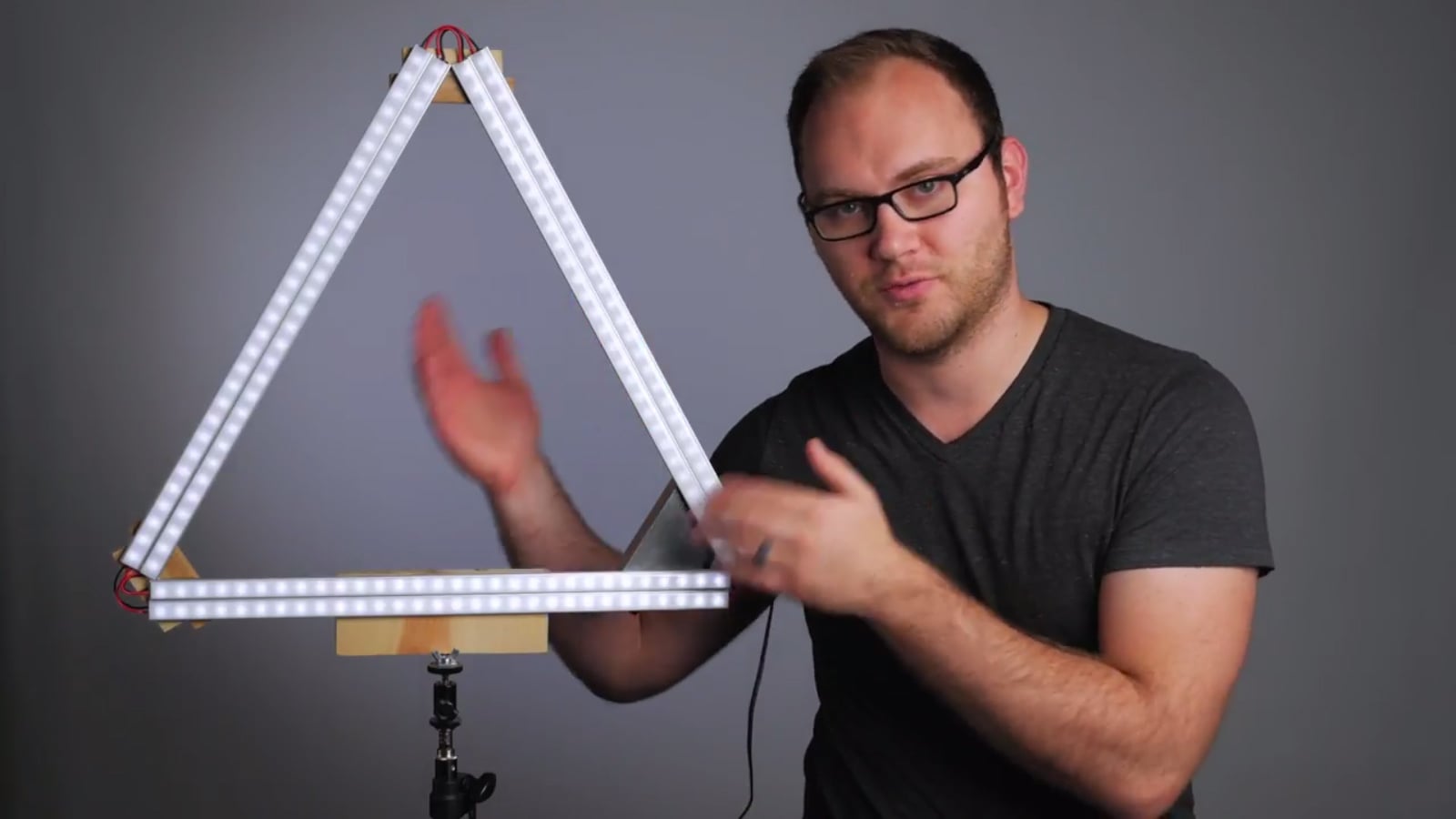 How To Build a DIY Triangle LED Light | PetaPixel