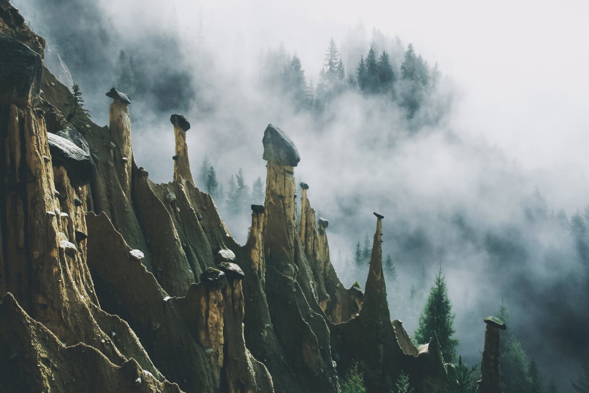 Photos of Strange and Beautiful 'Earth Pyramids' Caused by Erosion ...