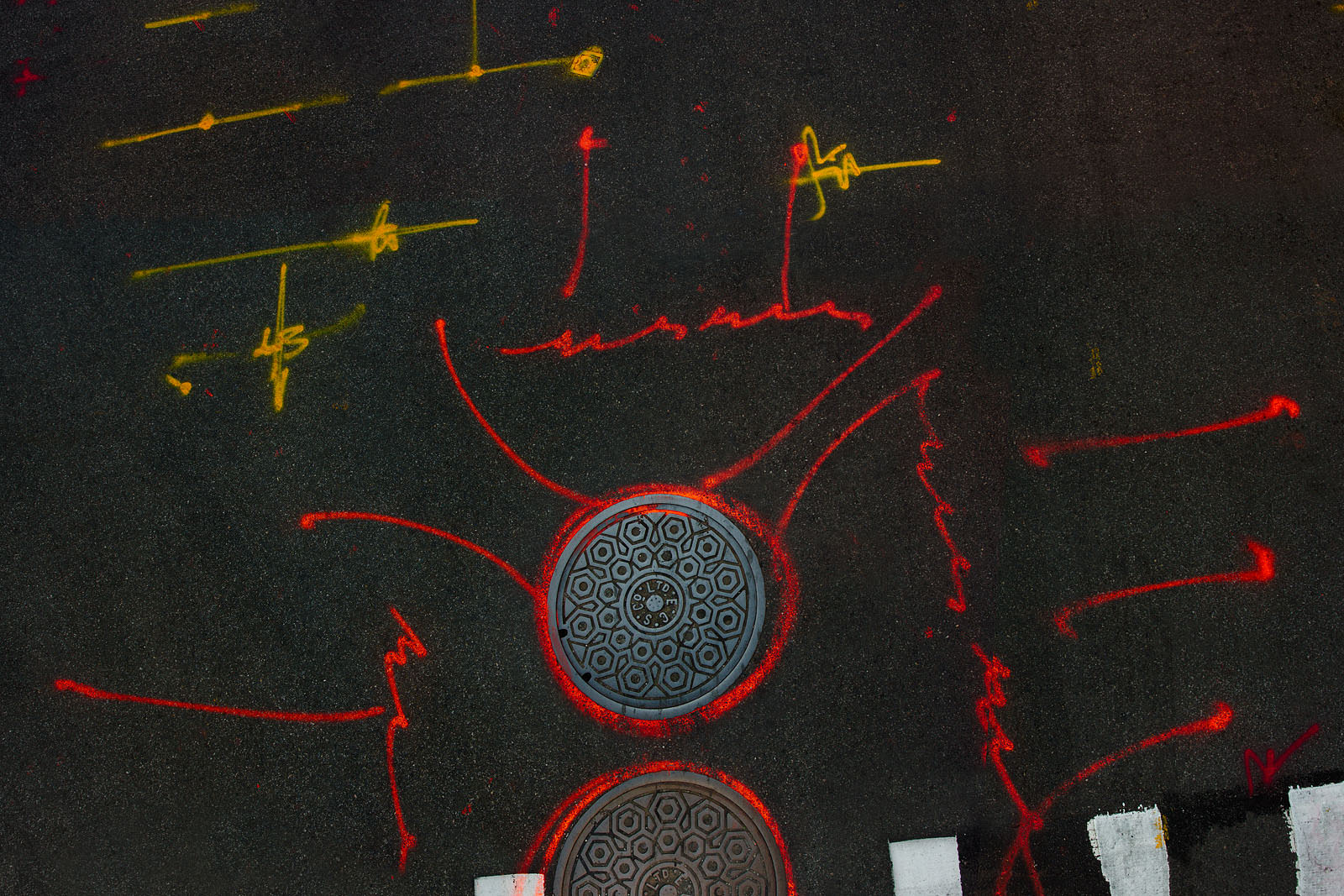 Photos of the Cryptic Markings Found on the Streets of New York City ...