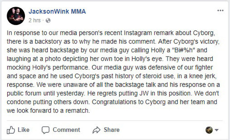 UFC Bans Photographer Over Instagram Comments | PetaPixel