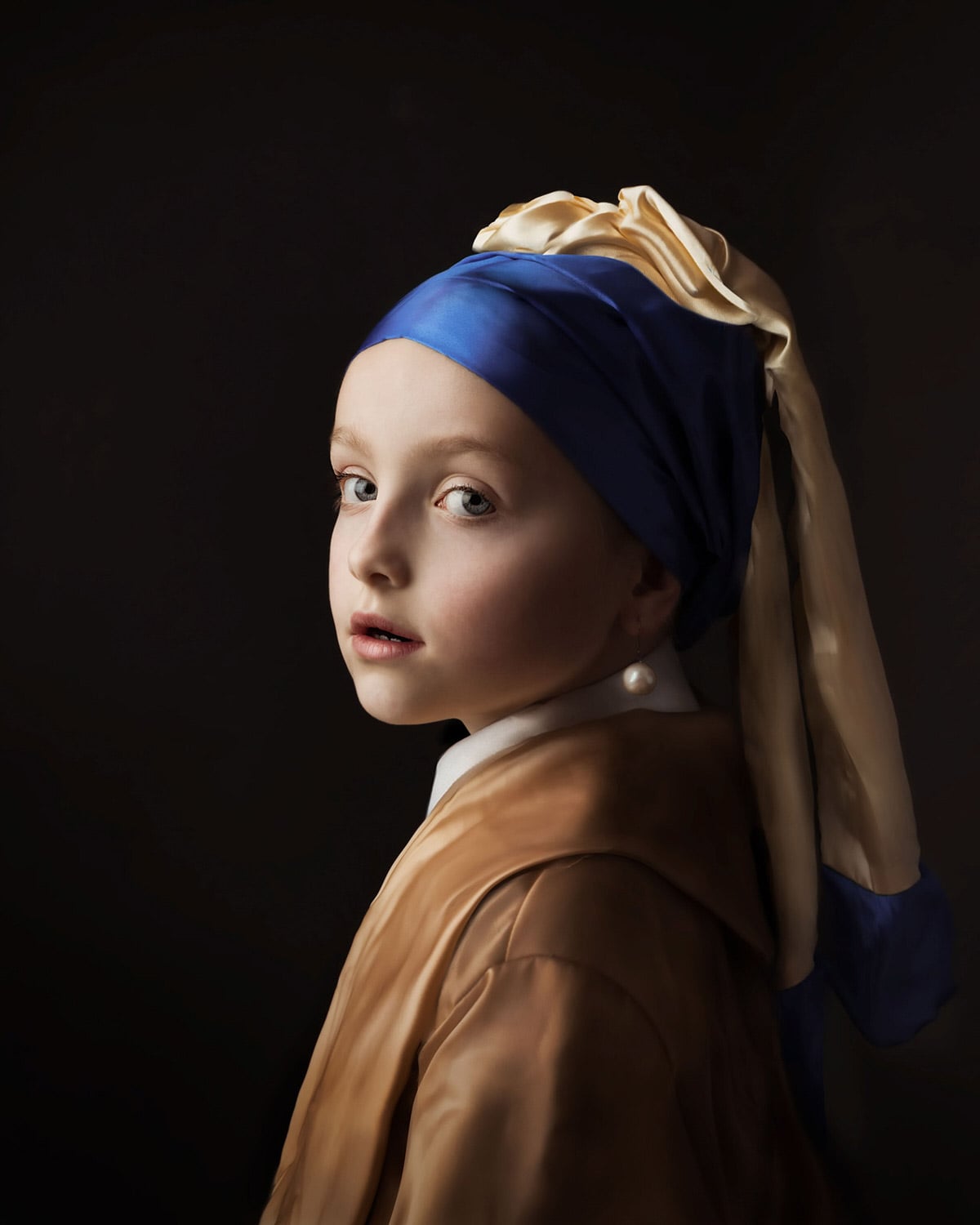 This Photographer Shoots Portraits in the Style of Old Master Painters ...