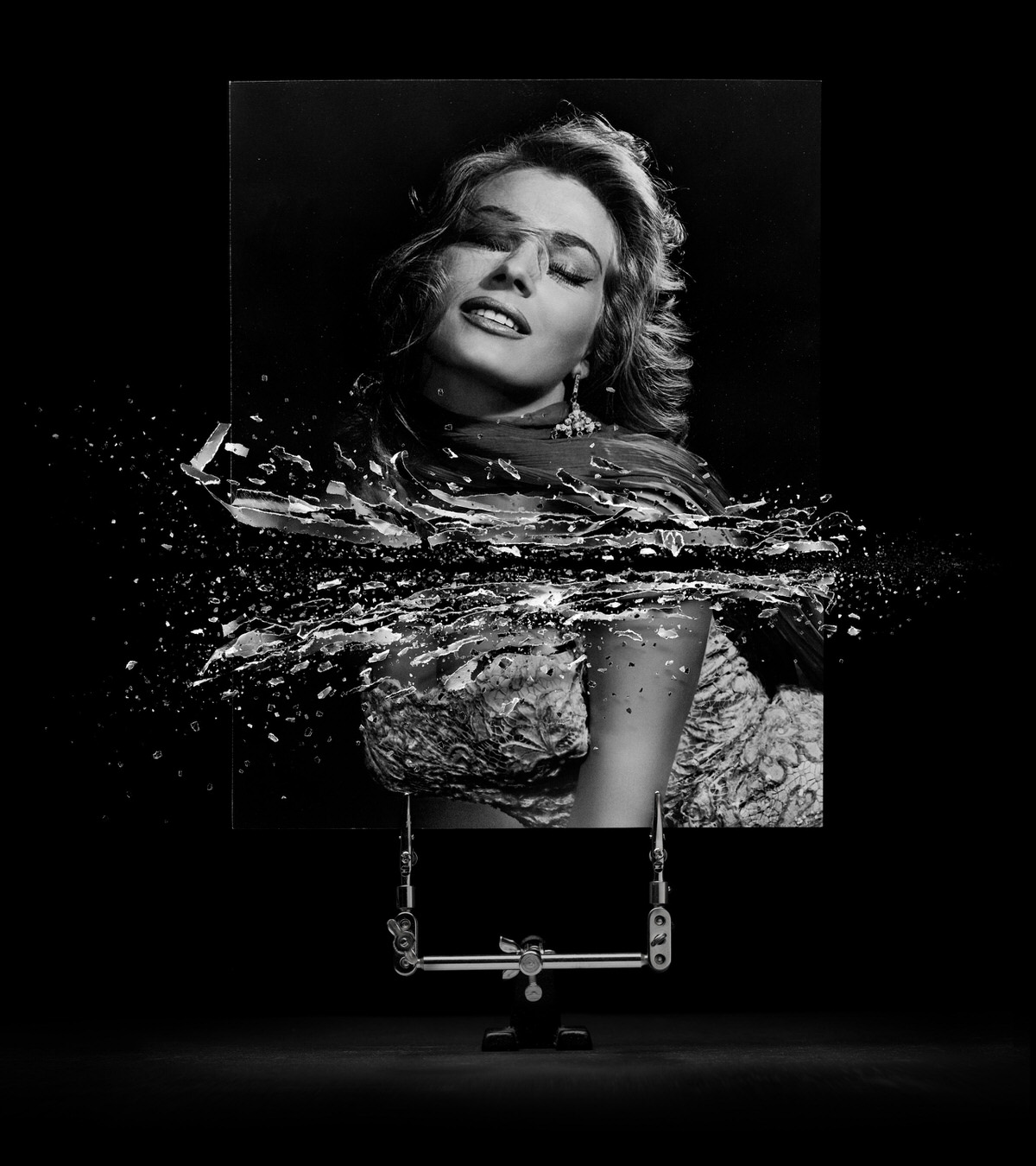 These Photos of Bullets Tearing Apart Portraits Aren't What They Seem ...