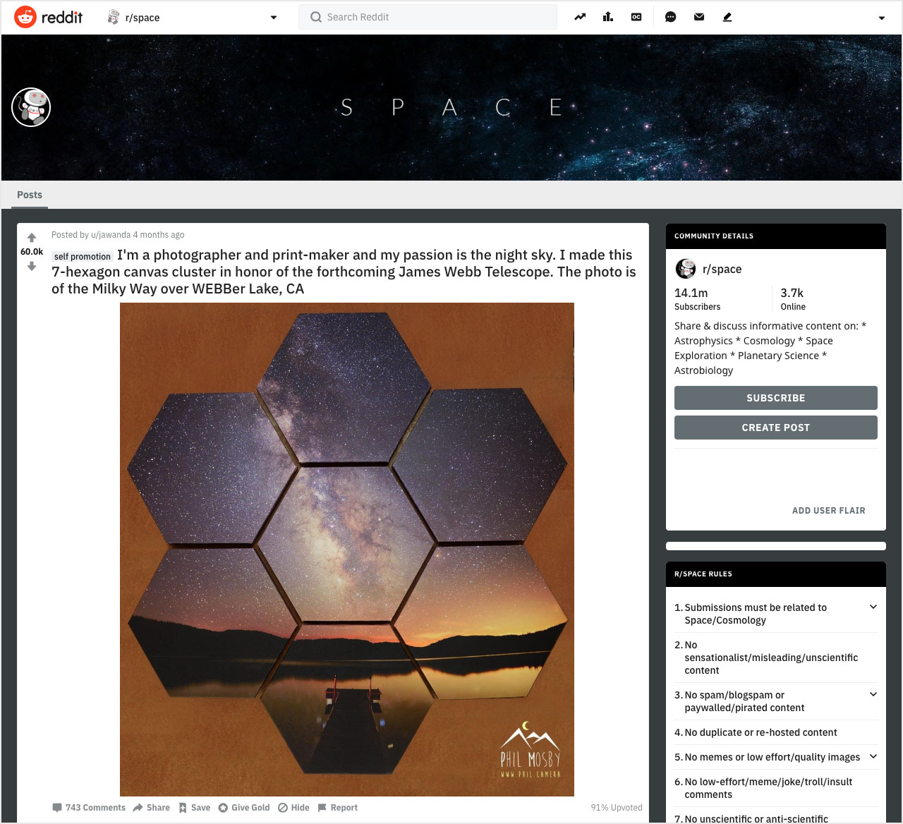 How My Photo Went from Reddit to the Walls of NASA | PetaPixel