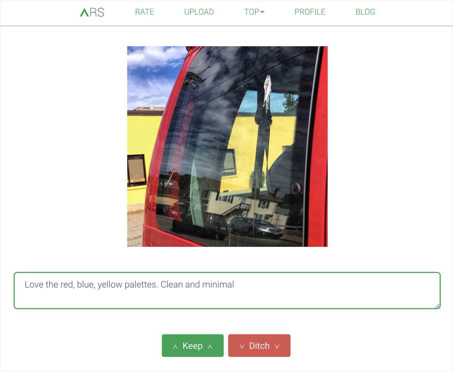 ARS BETA is a Website for Constructive (and Anonymous) Photo Critiques ...