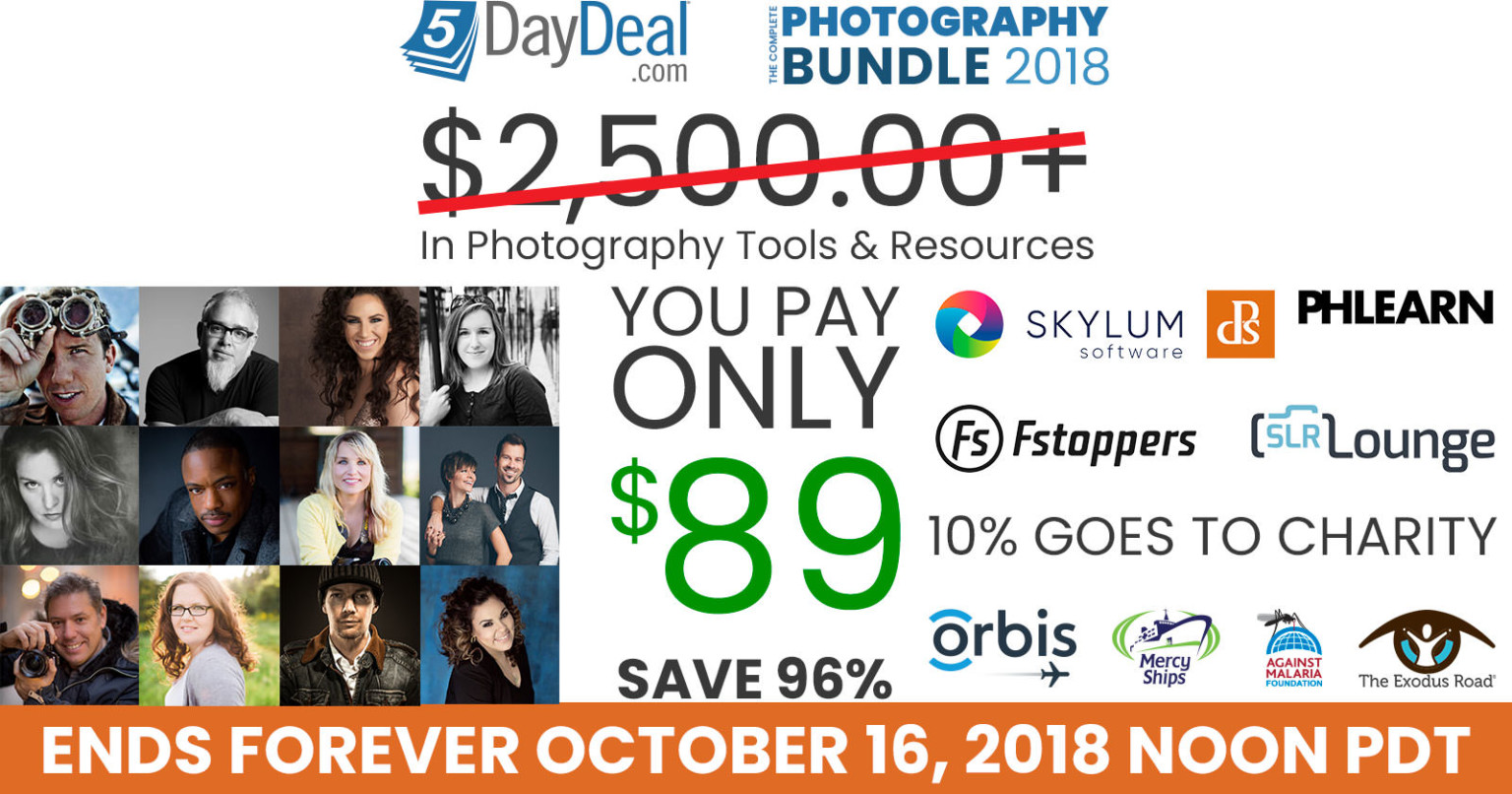 5DayDeal's $2,500+ Photo Bundle for $89 Will Be Gone Forever Tomorrow ...
