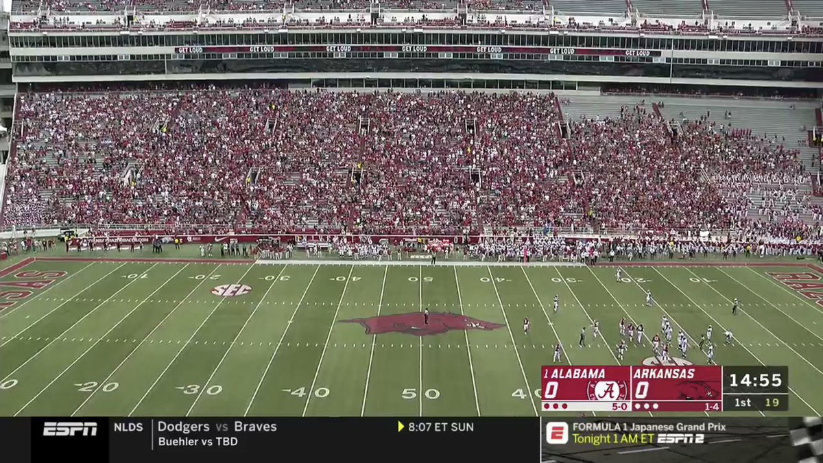 ESPN Mocked for Wide Camera Angle That Turned Football Players Into ...