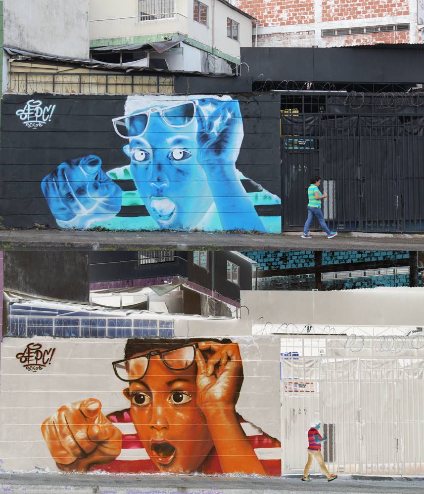 This Negative Mural Can Be Developed by Inverting Your Photo | PetaPixel