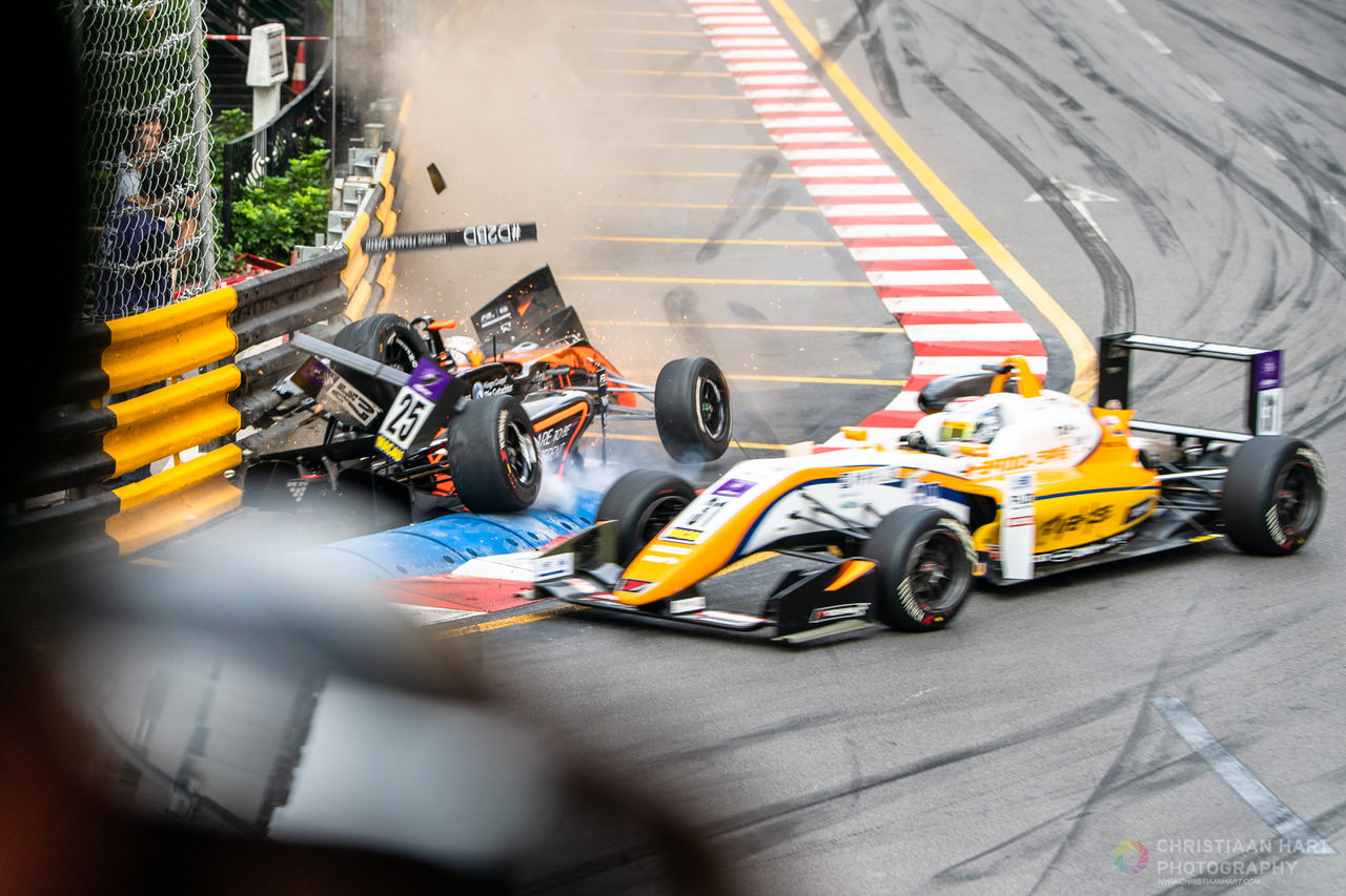Racecar Goes Airborne and Slams Into Photographers' Box | PetaPixel